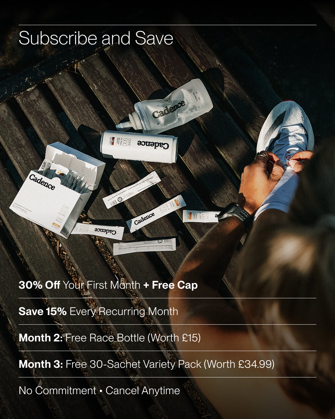 T-Levels Cadence Recovery Sachets